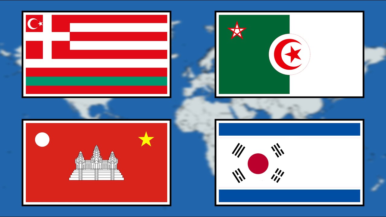 Neighboring Countries Unite Into One - Part 2 | Fun With Flags - YouTube