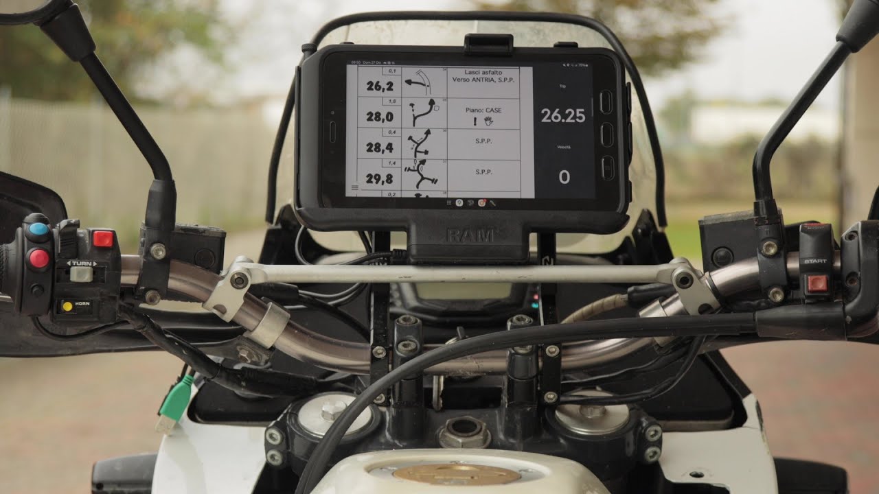 Strumentazione rally basata su Android: Samsung Galaxy Tab Active2 vs ...