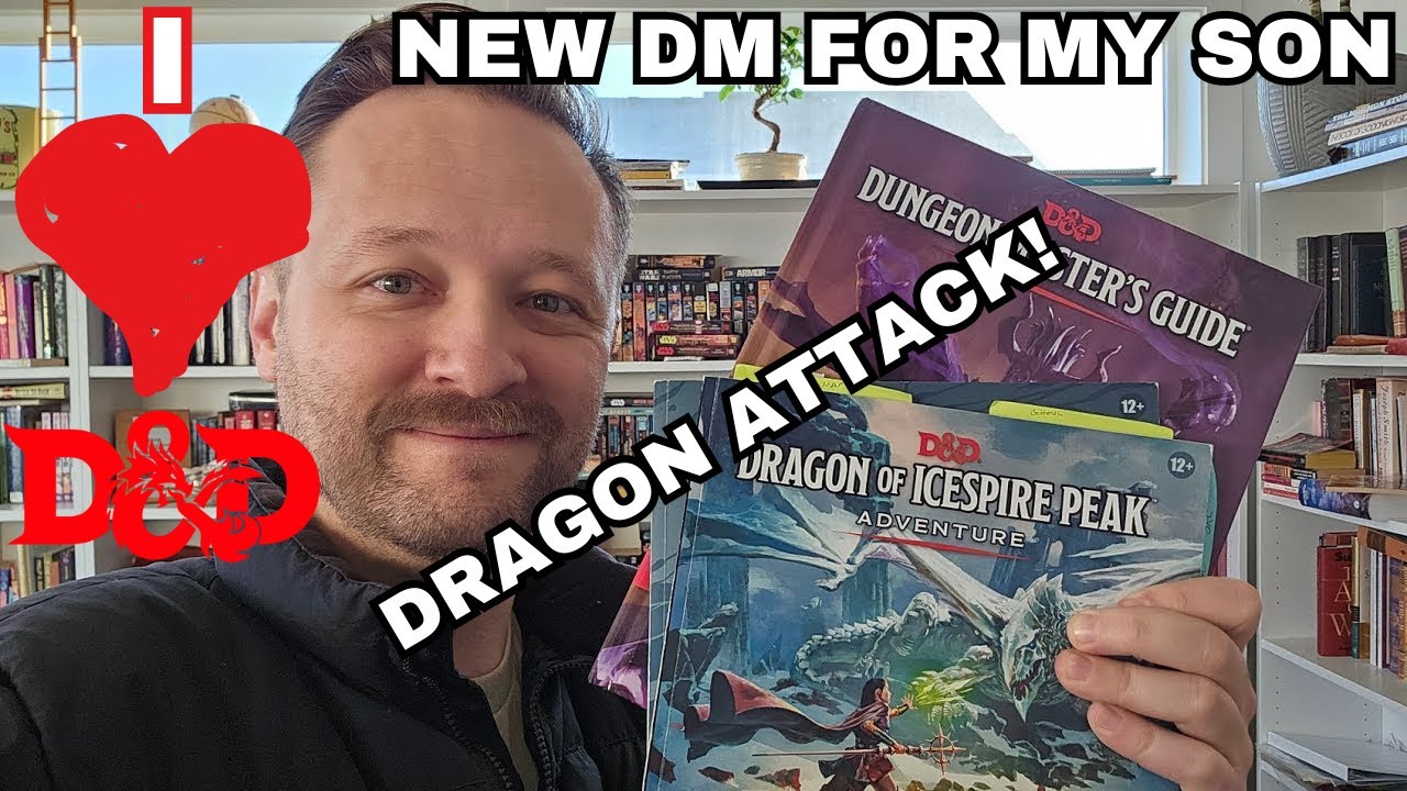 D&D - Noob DM For My Son - DRAGON ATTACK!!! - YouTube