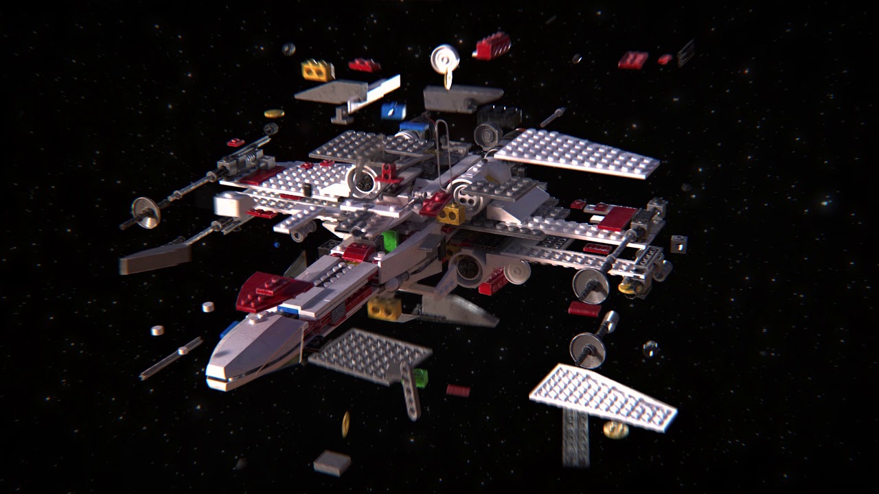 LEGO PROJECT - X Wing Starfighter 3D - YouTube
