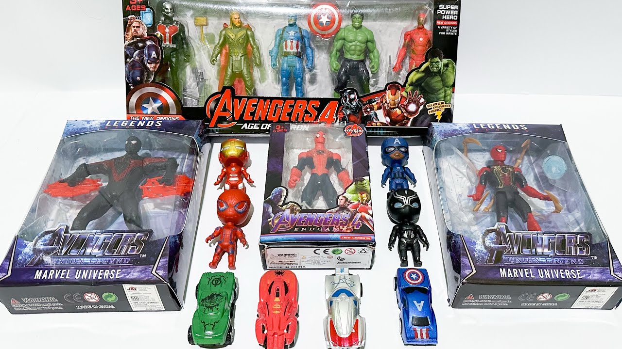 Avengers Toys/Action Figures/Unboxing/Cheap Price/ Captain America ...