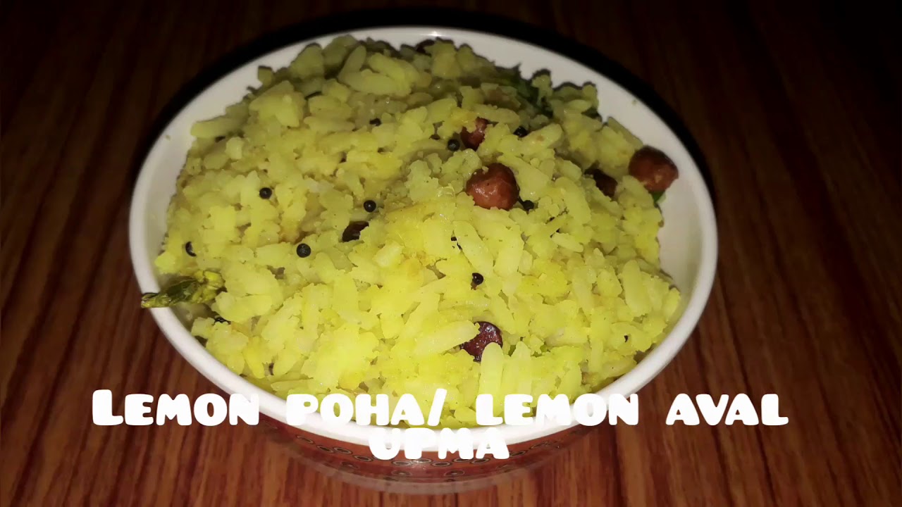 Lockdown day 68- Lemon poha/ Lemon Aval upma| The Teen Kitchen #WithMe ...