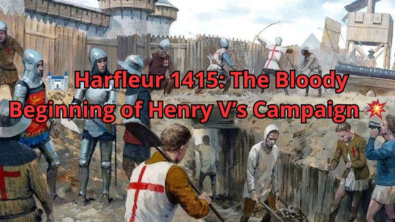 🏰 Harfleur 1415: The Bloody Beginning of Henry V’s Campaign 💥 - YouTube