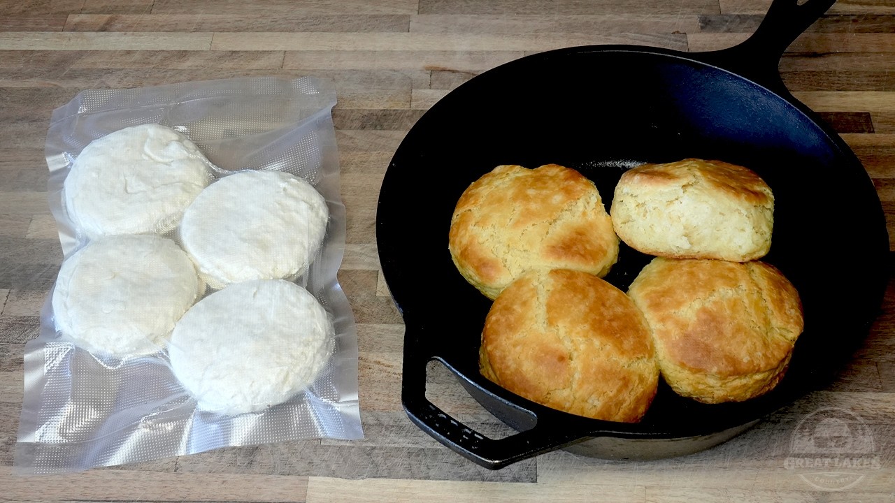 Homemade Freezer Biscuits | The Absolute BEST Frozen Country Biscuit ...