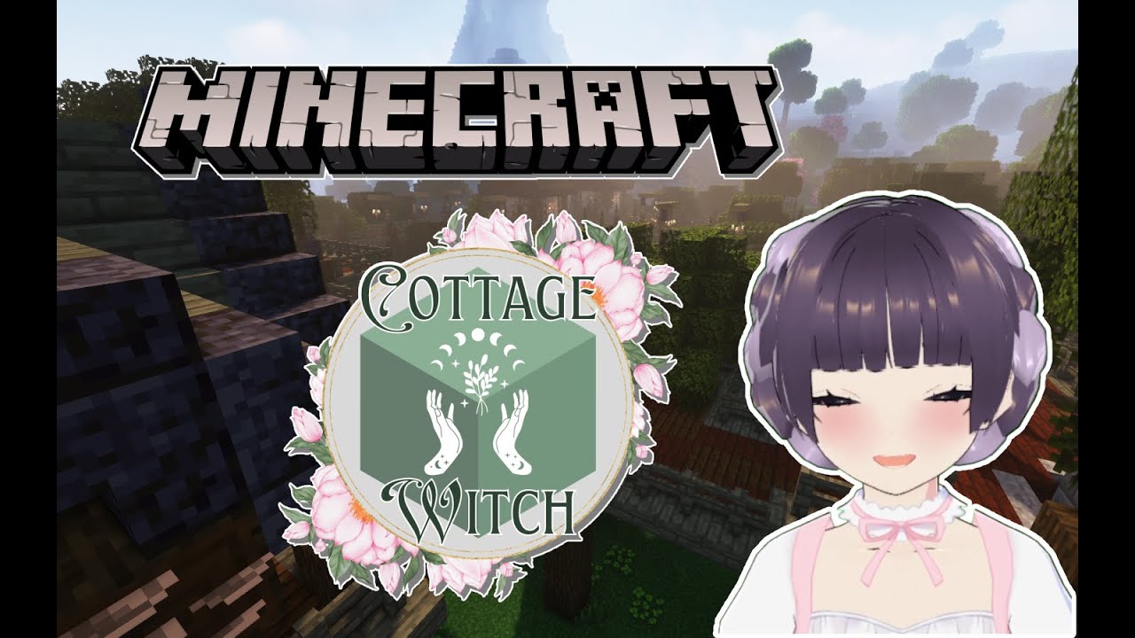 【MINECRAFT Cottage Witch Modpack】Back on my potions grind - YouTube