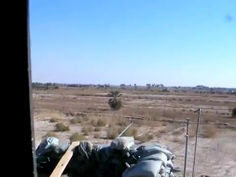 Fallujah - FOB Gold South Post 2007 Marines - YouTube