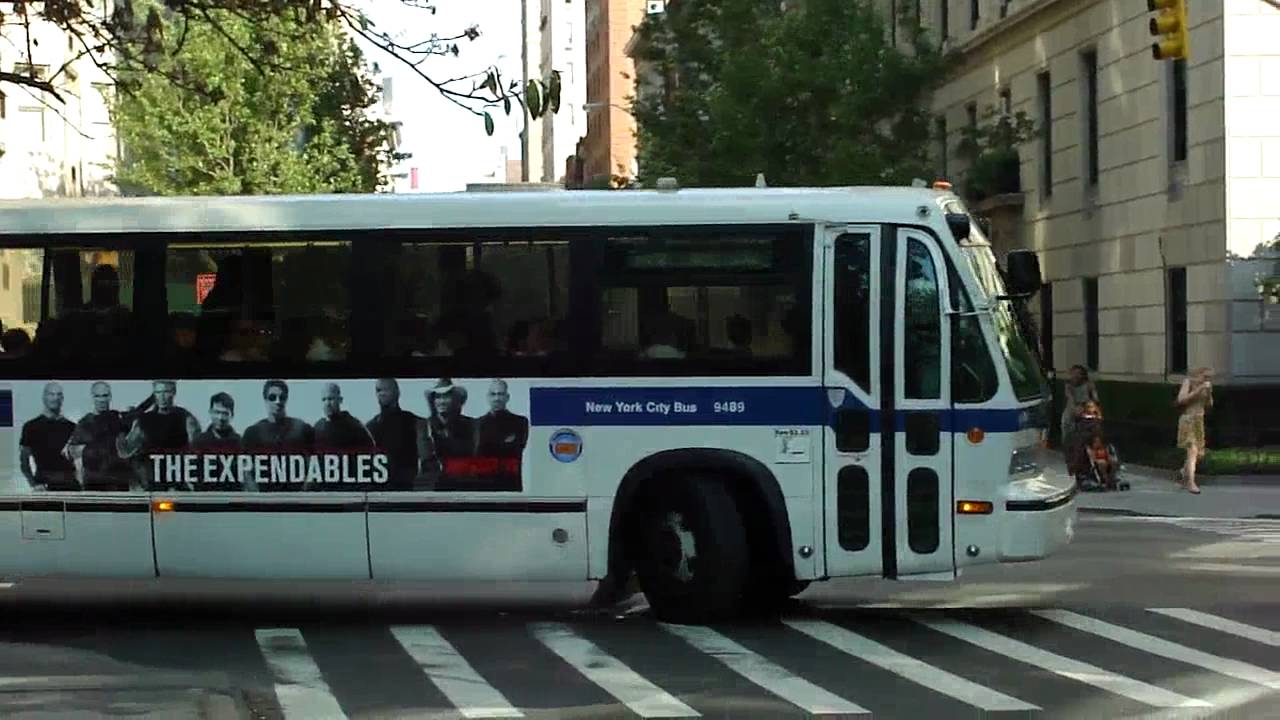 MTA New York City Bus 1997 NovaBus RTS-06 9489 On The M72 @ The 65th ...