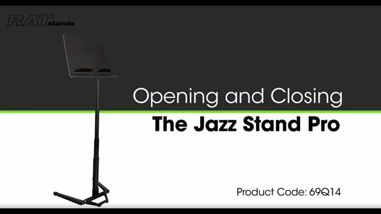 How to assemble the RATstands Jazz Stand Pro │ Support Series │ RATstands - YouTube