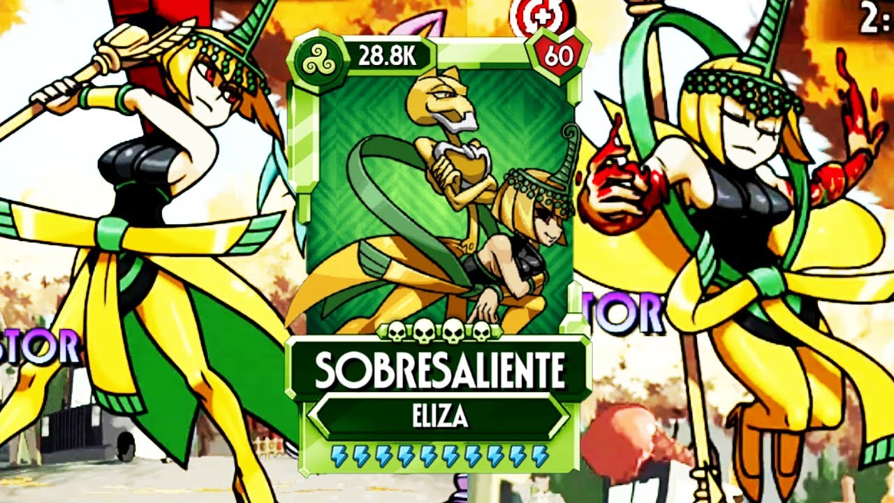 🧶ELIZA SOBRESALIENTE 🧶STAND OUT Skullgirls Mobile - YouTube