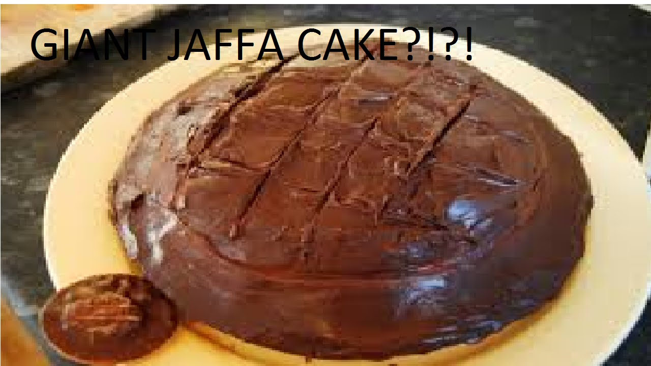 GIANT JAFFA CAKE?!?! - YouTube