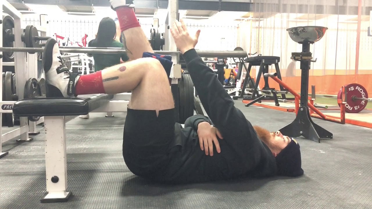 Single Leg Hemibridge w. Crossover Reach - YouTube