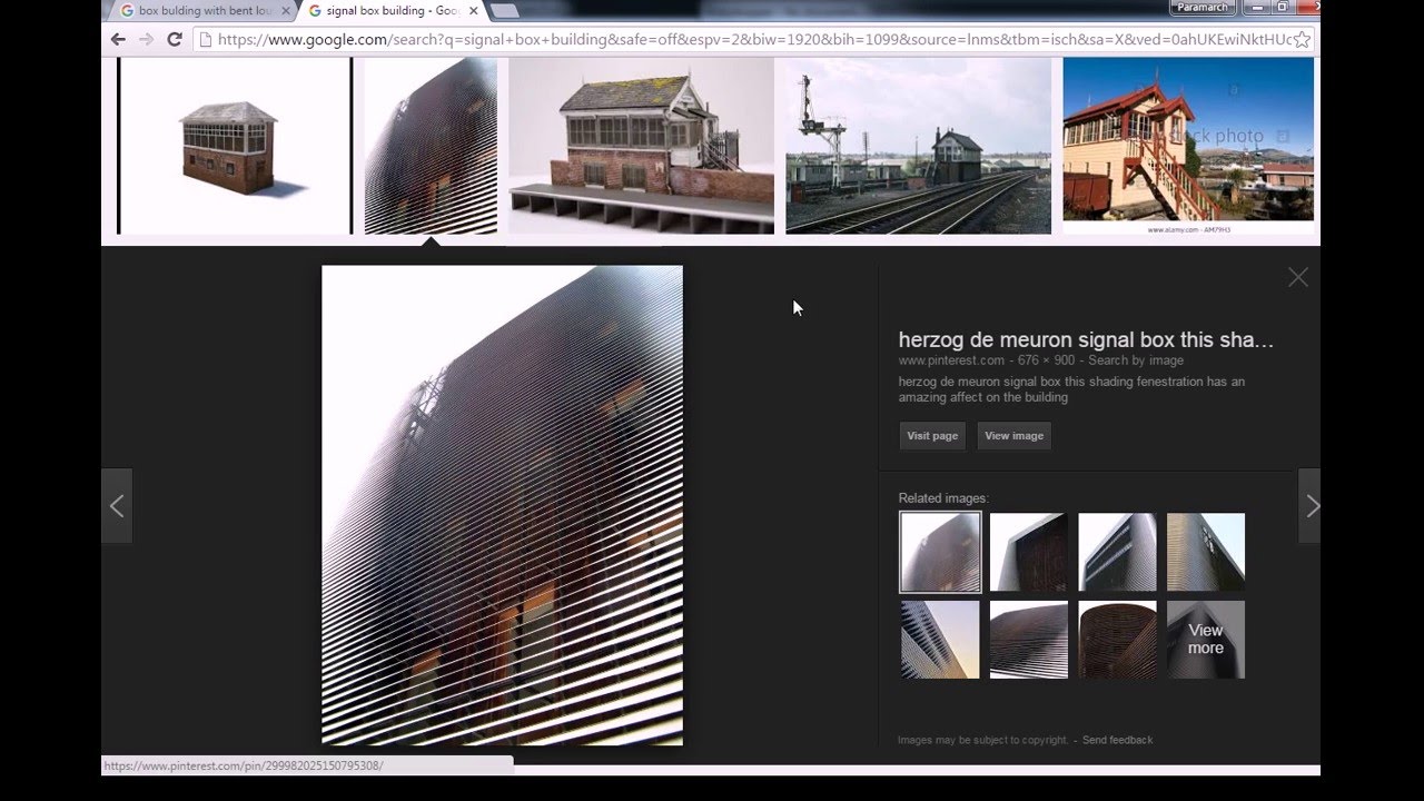 127 - Grasshopper - Herzog & DeMeurons Signal Box Building Facade 1 ...