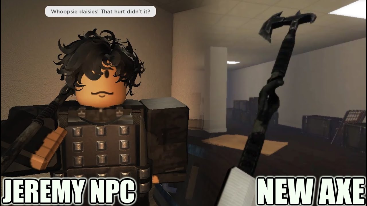 Roblox The Depths Of Reality Update! | New Jeremy NPC and Weapon! - YouTube