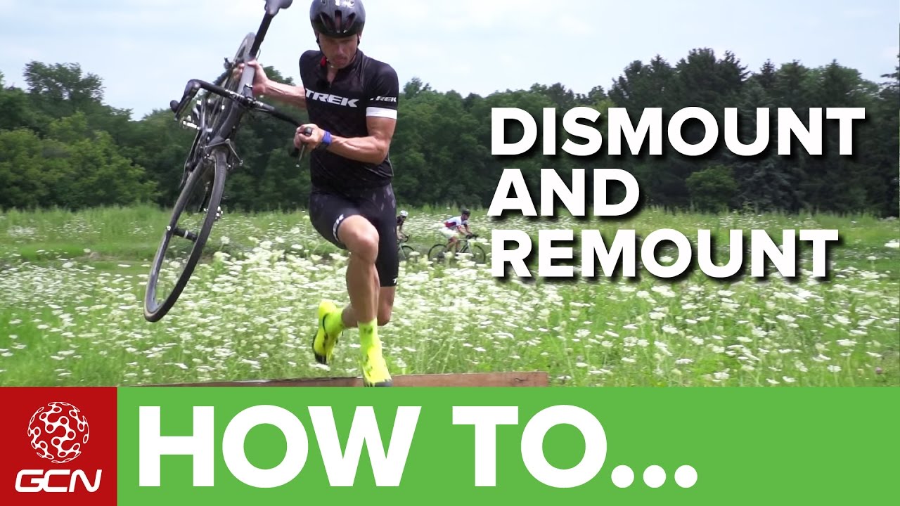 How To Dismount And Remount With Sven Nys | Cyclocross Skills - YouTube