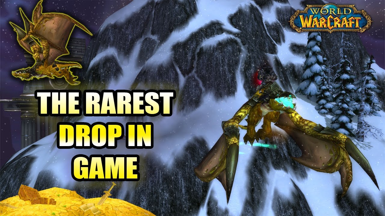 World Of Warcraft Rare Mount Worth $1000!!!!!!!!! - YouTube