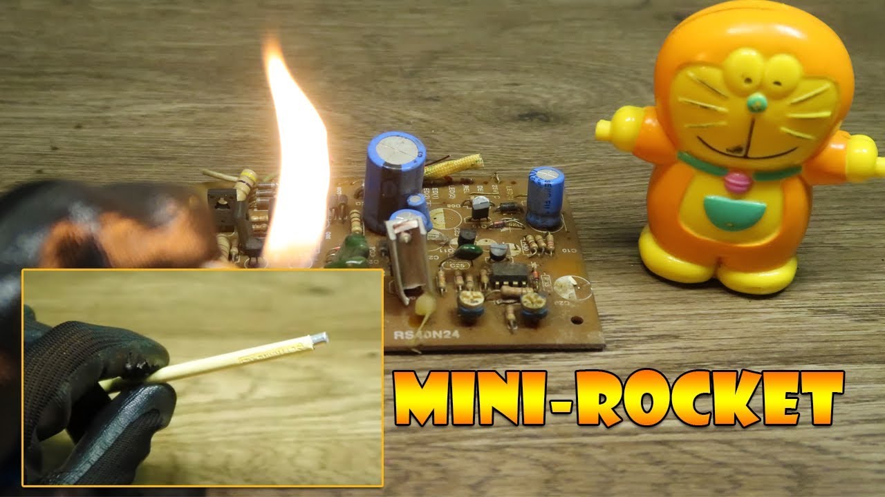 How to make mini-rocket | DIY Technology - YouTube