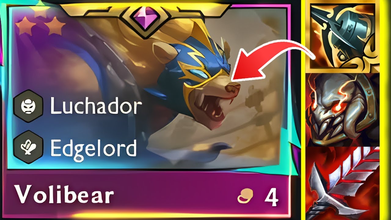 How Toxic is Radiant Kraken`s Fury Volibear ⭐⭐⭐ 3 Star | TFT SET 15 ...