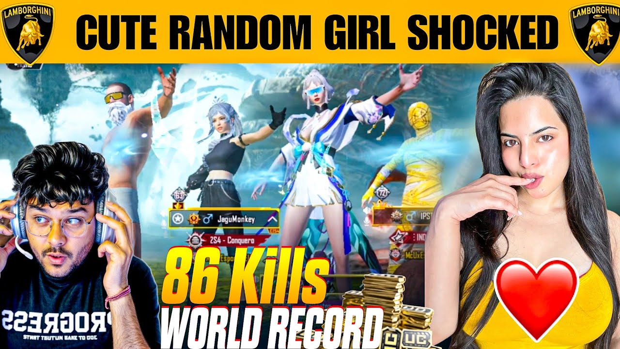86 KILLS | 3 RANDOM GIRLS SHOCKED AFTER SEEING MY GAMEPLAY 1\4\2025 ...
