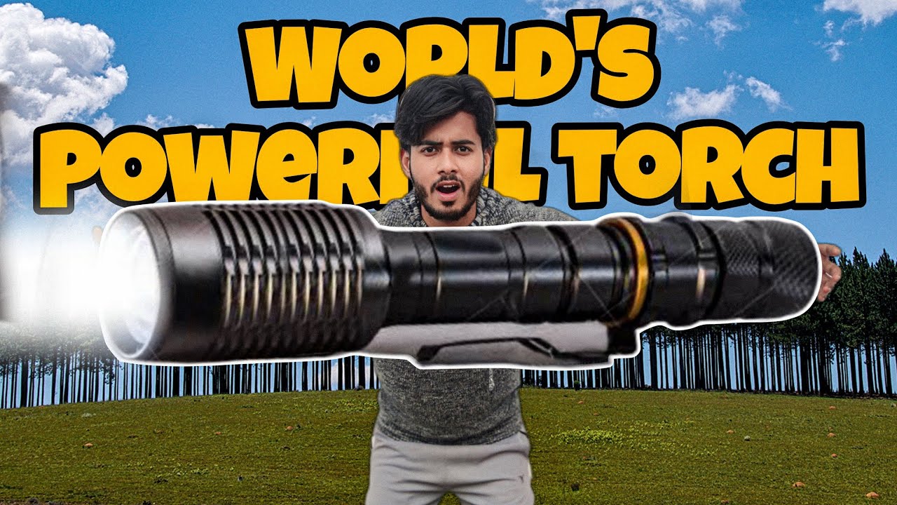 I ordered the best & cheapest torch light under 300 | Best long range ...