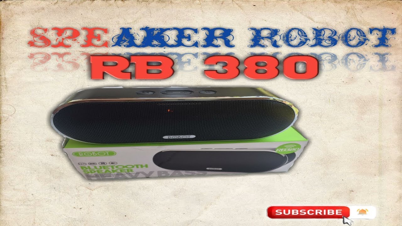 Unboxing Speaker robot Rb380 ,murah ,kwalitas bagus,simple dibawa ...