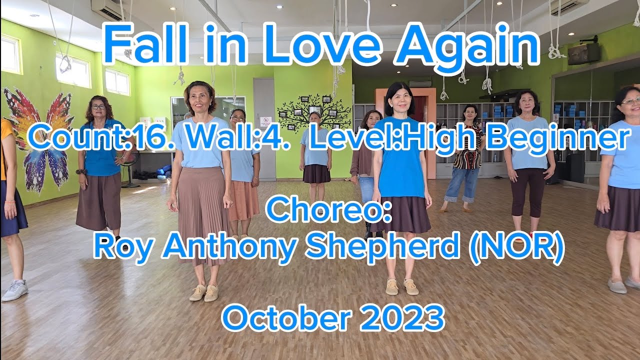 Fall in Love Again | High Beginner | Roy Anthony Shepherd (NOR) - October 2023 | Friends Forever ...