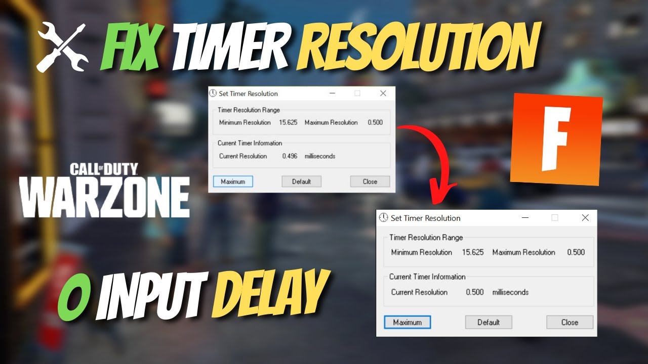 Fix Timer Resolution 0 499 0 496 To 0 500 How To Make Timer Fix Timer Resolution 0 499 0 496 To 0 500 How To Make Timer