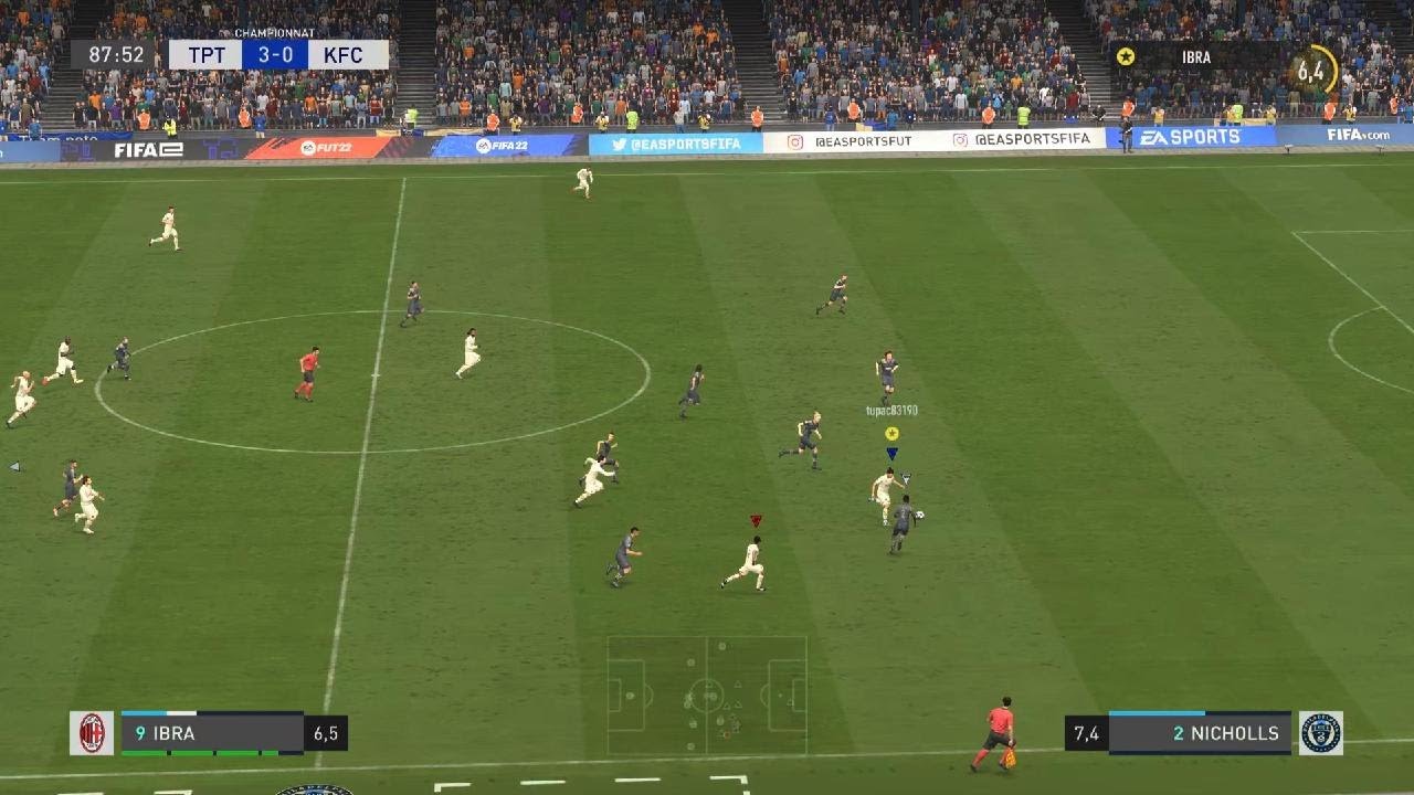 FIFA 22 mon premier but - YouTube
