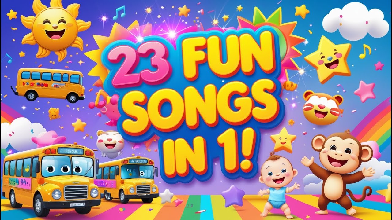 23 Best Kids Songs in 1! | Nursery Rhymes & Baby Songs | Sing Along ...