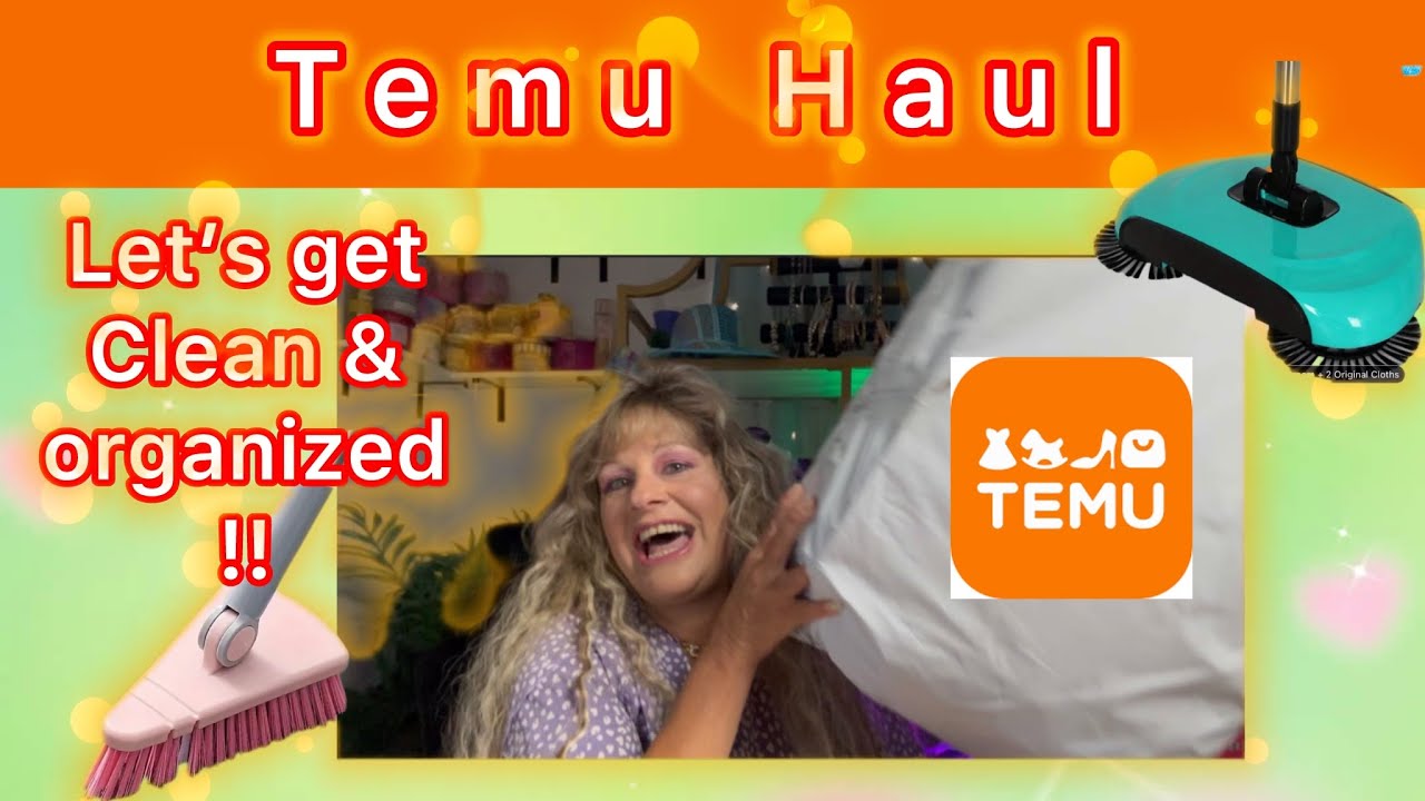 #temu Cleaning & Organization Haul August 2024 #temu #cleaning # ...