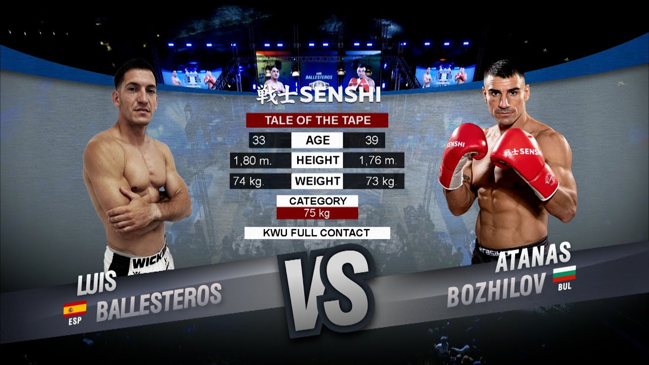 SENSHI 27 | F-9 Atanas Bozhilov (BUL) won against Luis Ballesteros (ESP ...