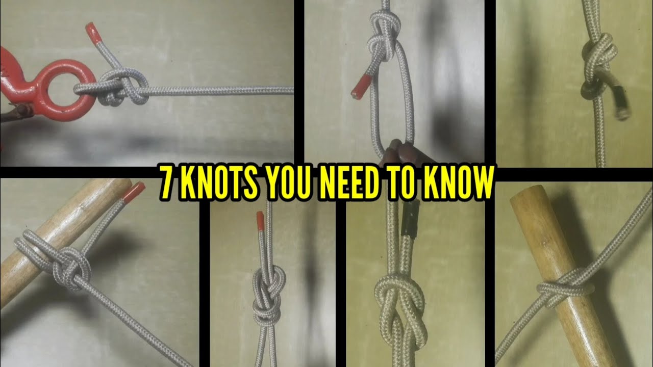 1094 7 Essential Knots You Need To Know (7 Simpul Penting yang Perlu ...