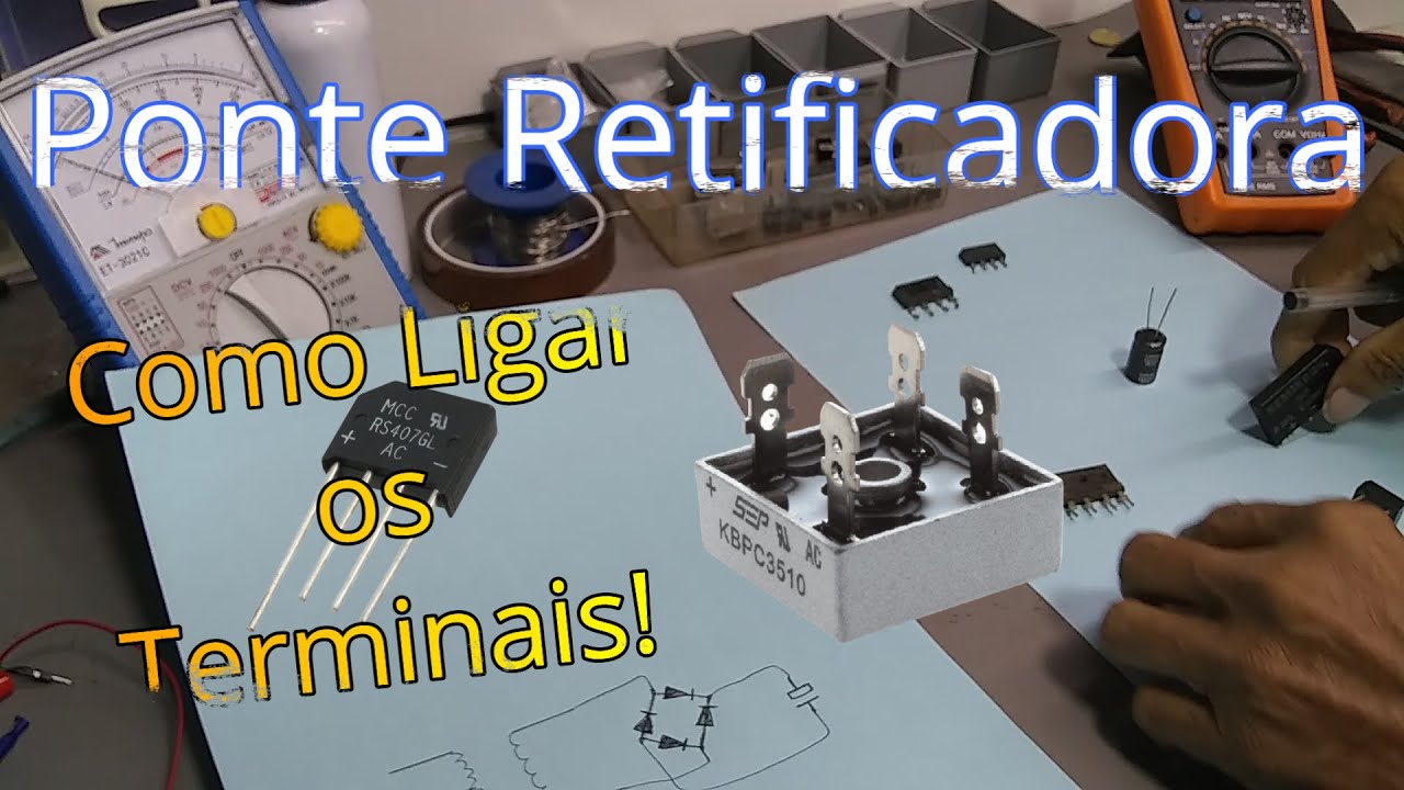 Ponte Retificadora Como #Ligar os Terminais - YouTube
