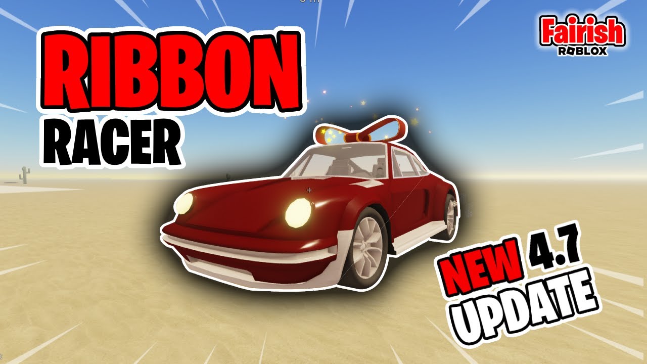 How To Get The New Free Car Ribbon Racer (Step By Step) - A Dusty Trip ...