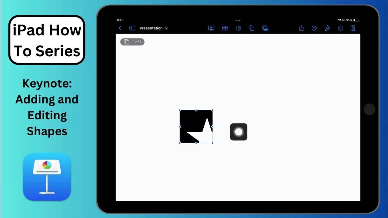 Keynote - Adding and Editing Shapes - YouTube
