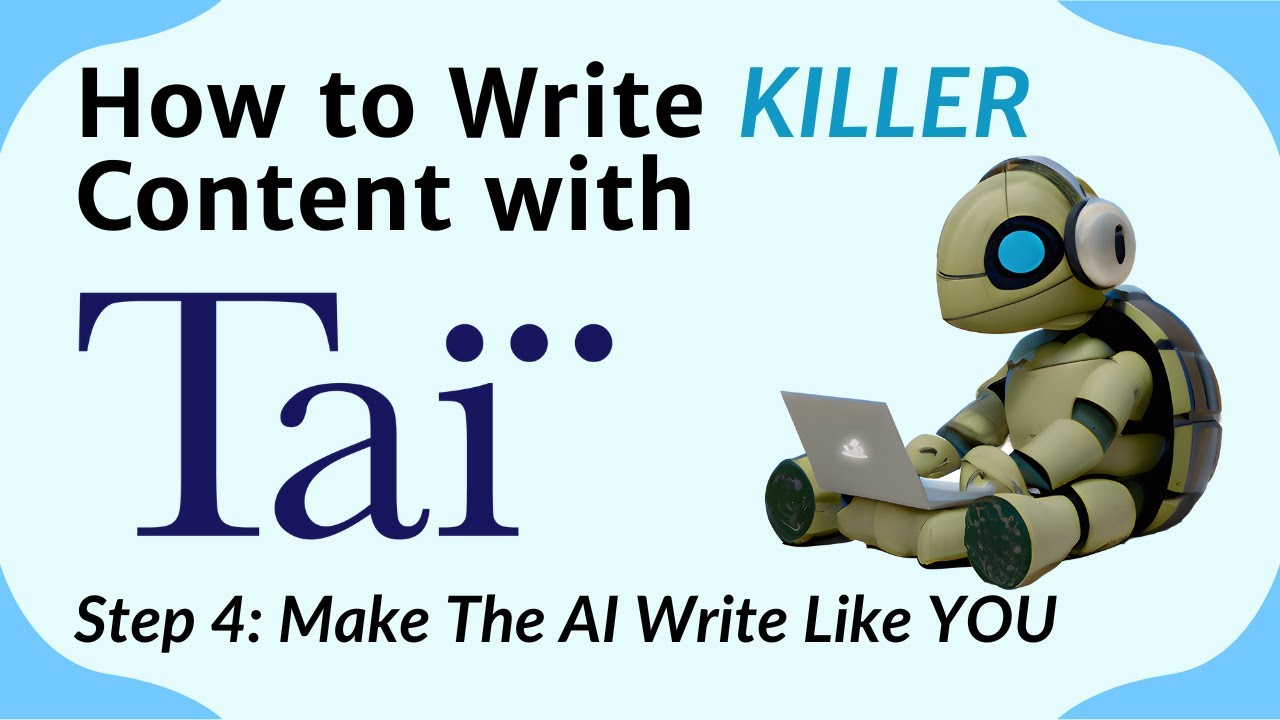 How to Make Tai Write Like YOU [Prompt Build It! Step 4] - YouTube