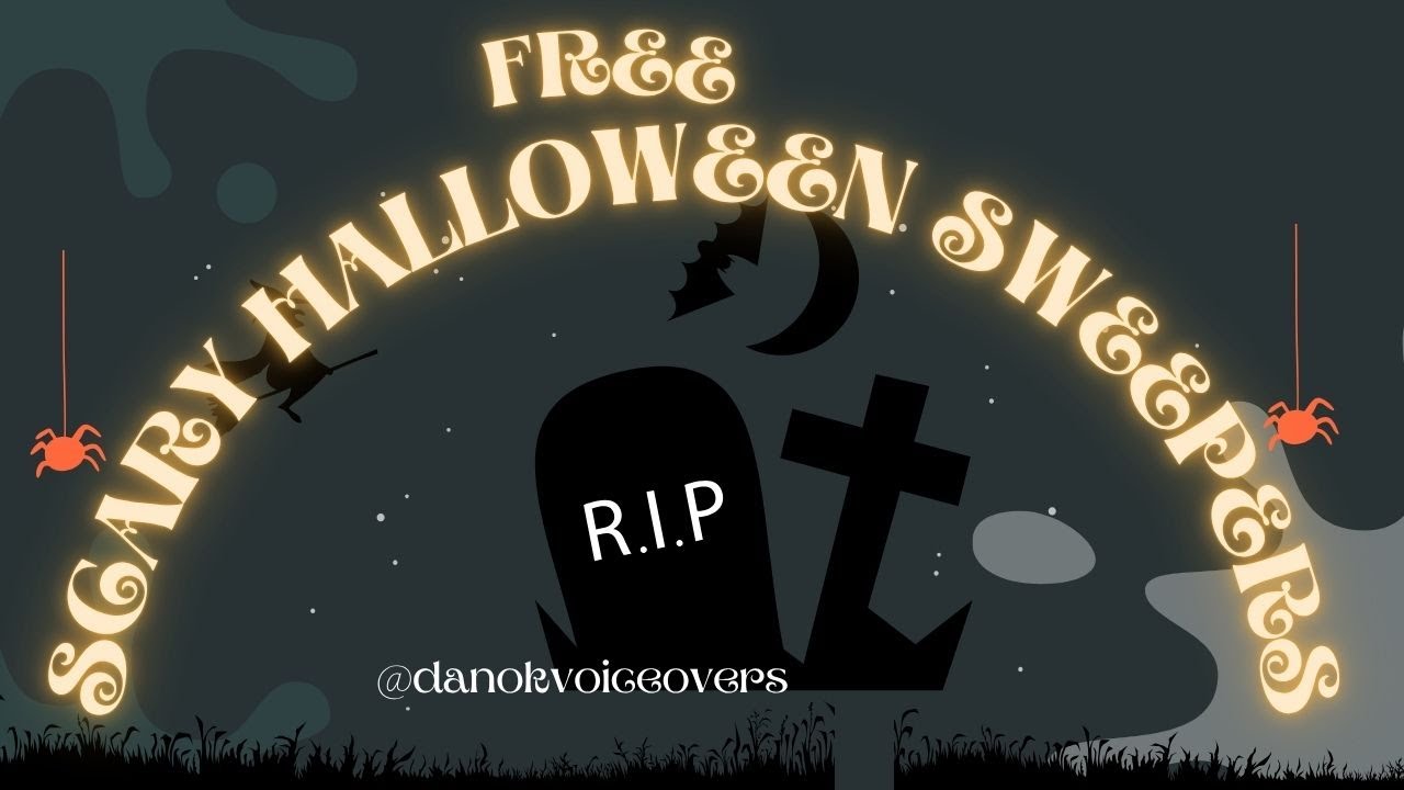 Grab Your FREE Spooky RADIO Sweepers NOW ! - YouTube