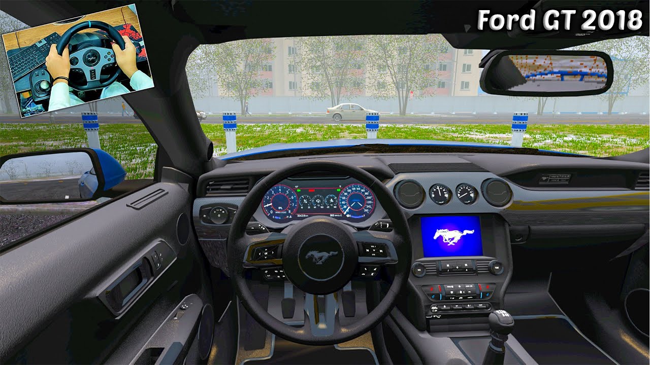 City Car Driving | Ford GT 2018 - Offroad Driving With PXN V9 Steering ...