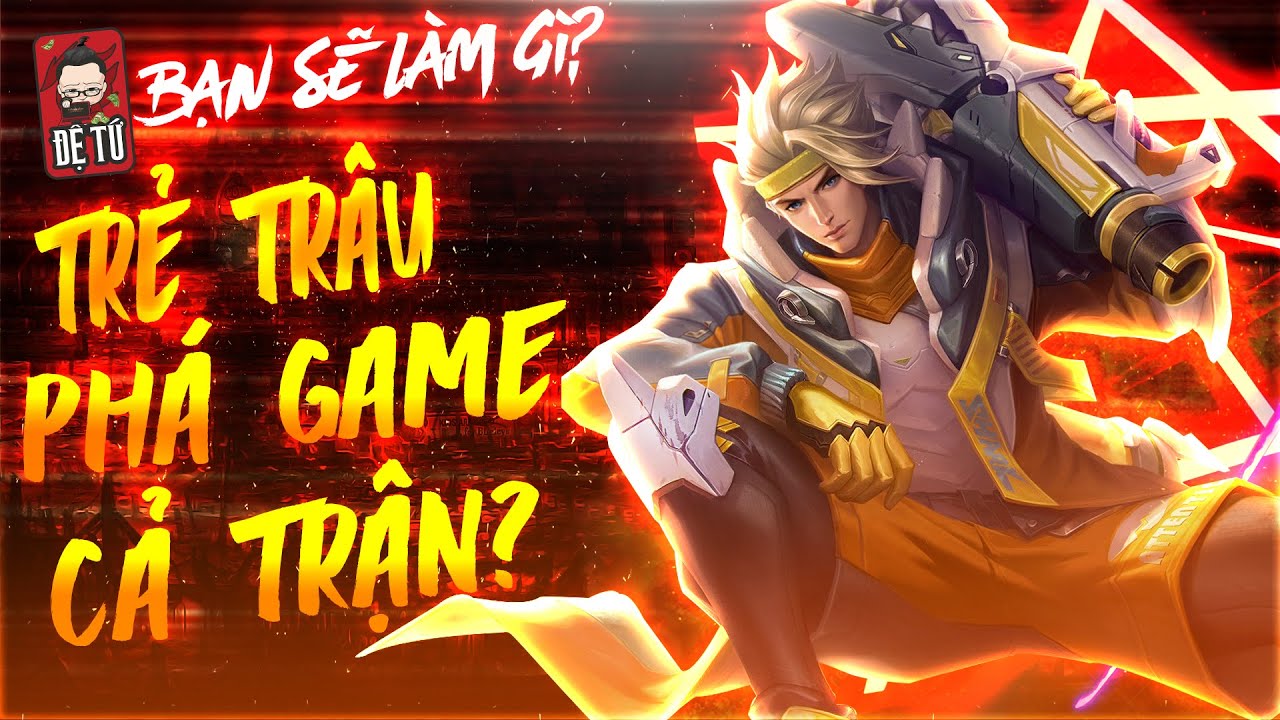 TRẺ TRÂU PHÁ GAME BỊ TEAM CHỬ.I NHƯ "CON KÉT" NHƯNG,.| Đệ Tứ Liên Quân ...