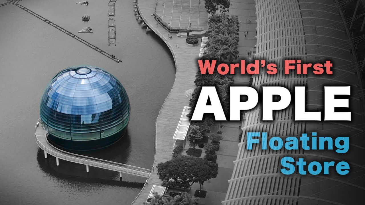 The World's First APPLE Floating Store - YouTube