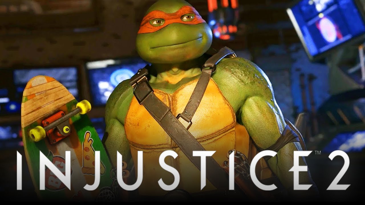 Injustice 2: Teenage Mutant Ninja Turtles Gameplay Reveal Trailer ...