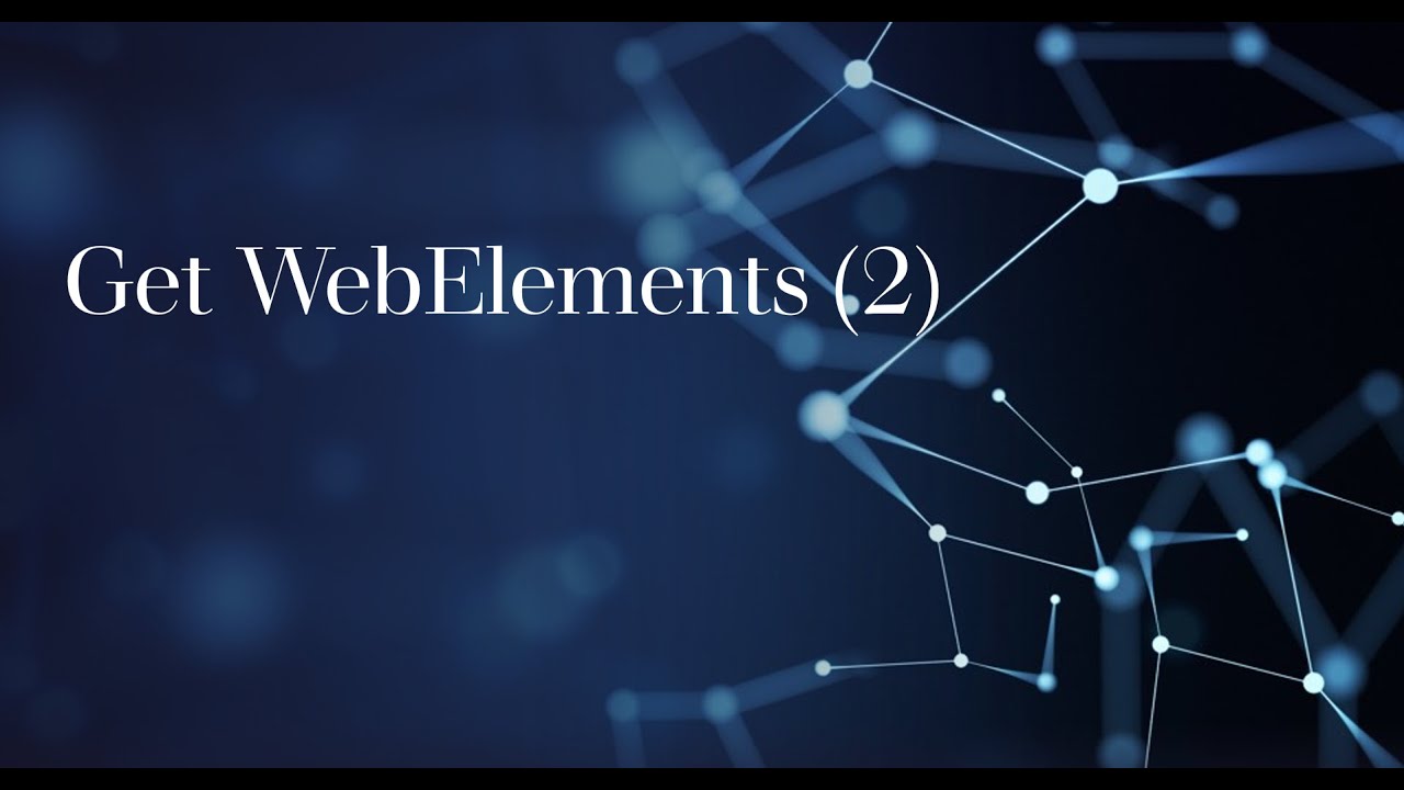 18. Get WebElements (2) | Deleting a specific entry - YouTube
