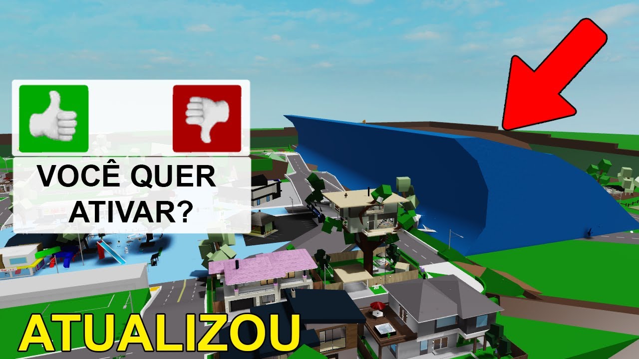 SOBREVIVI AO TSUNAMI DE 100 METROS NO BROOKHAVEN RP - ROBLOX - YouTube