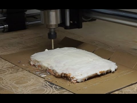 Onefinity CNC Makes A Cake! With The New Stiffy Rail And Z-20 Mount ...