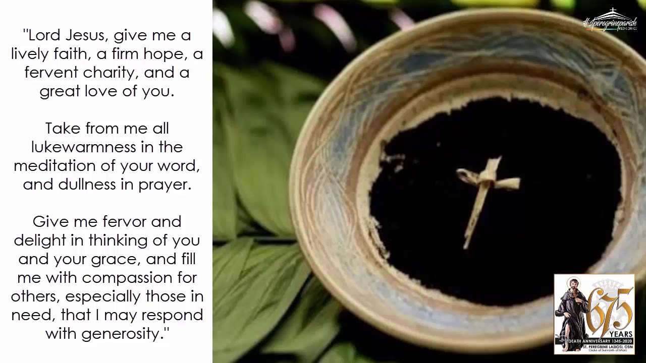 Ash Wednesday (February 26): When you pray, fast, and give alms - YouTube