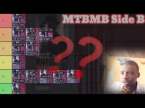 Ranking Eminem's MTBMB Side B Songs (S-Tier or Trash ) - YouTube