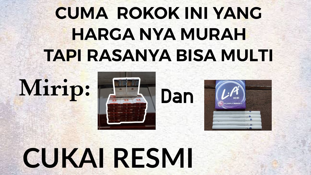 Grow Bold, Rekomendasi Rokok Murah Rasa mantap - YouTube