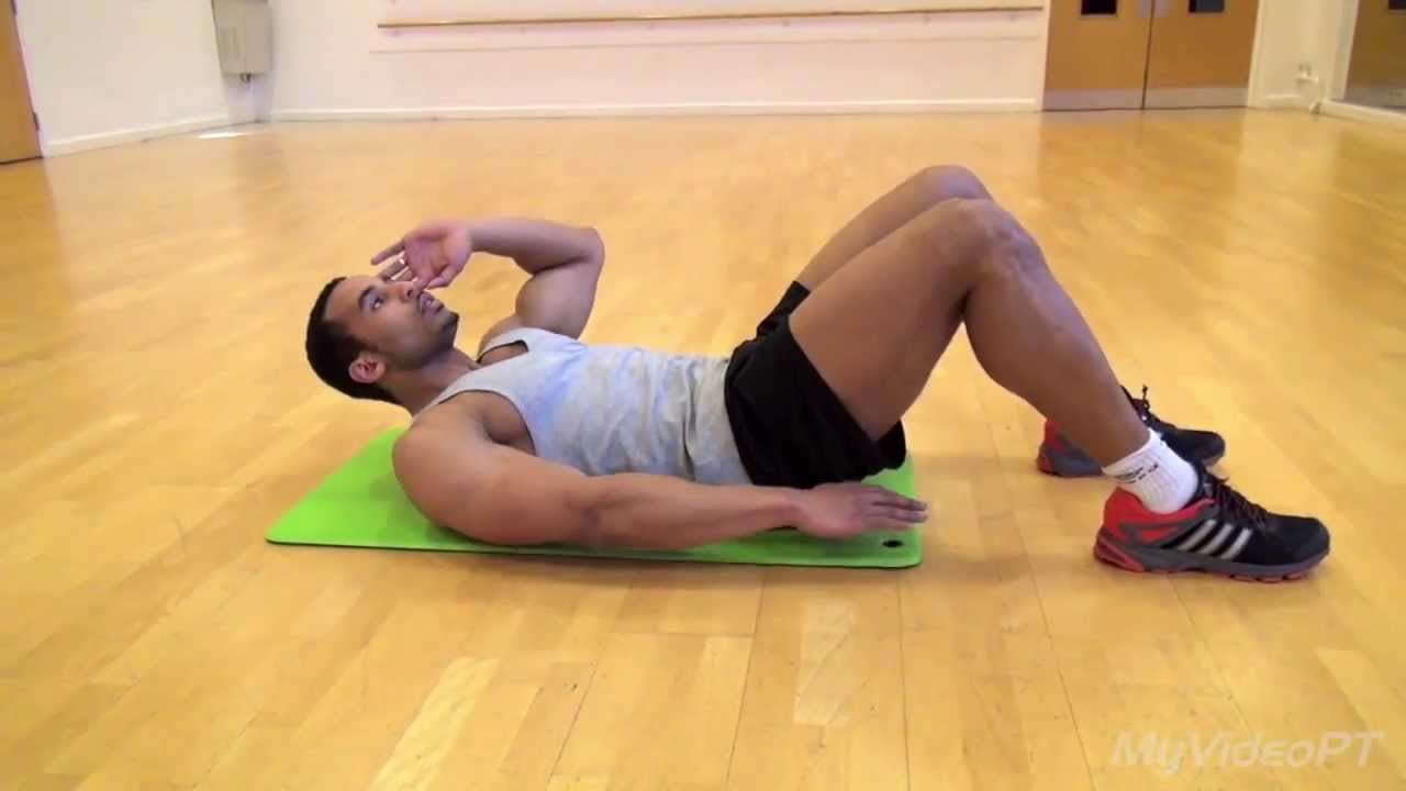 HOW TO: Twisting Ab Crunch - YouTube