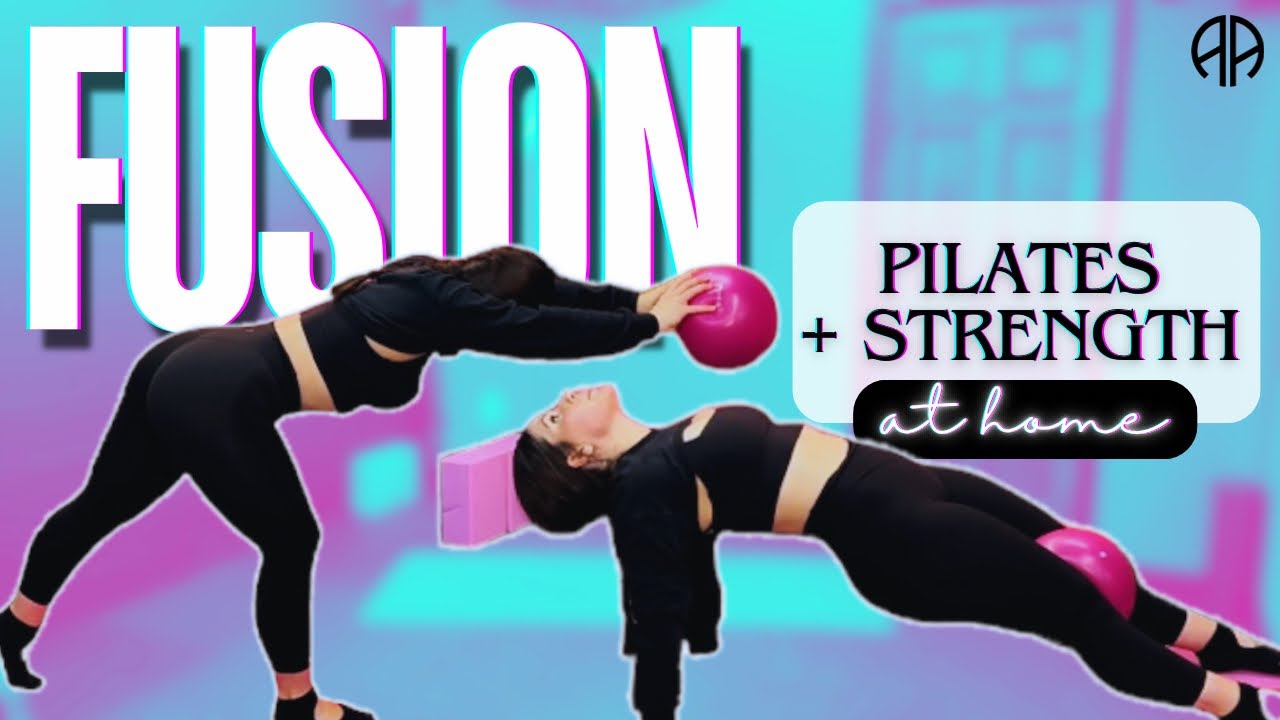 30 Min FUSION WORKOUT at Home | Stength + Pilates FUSED | Aryana Active ...