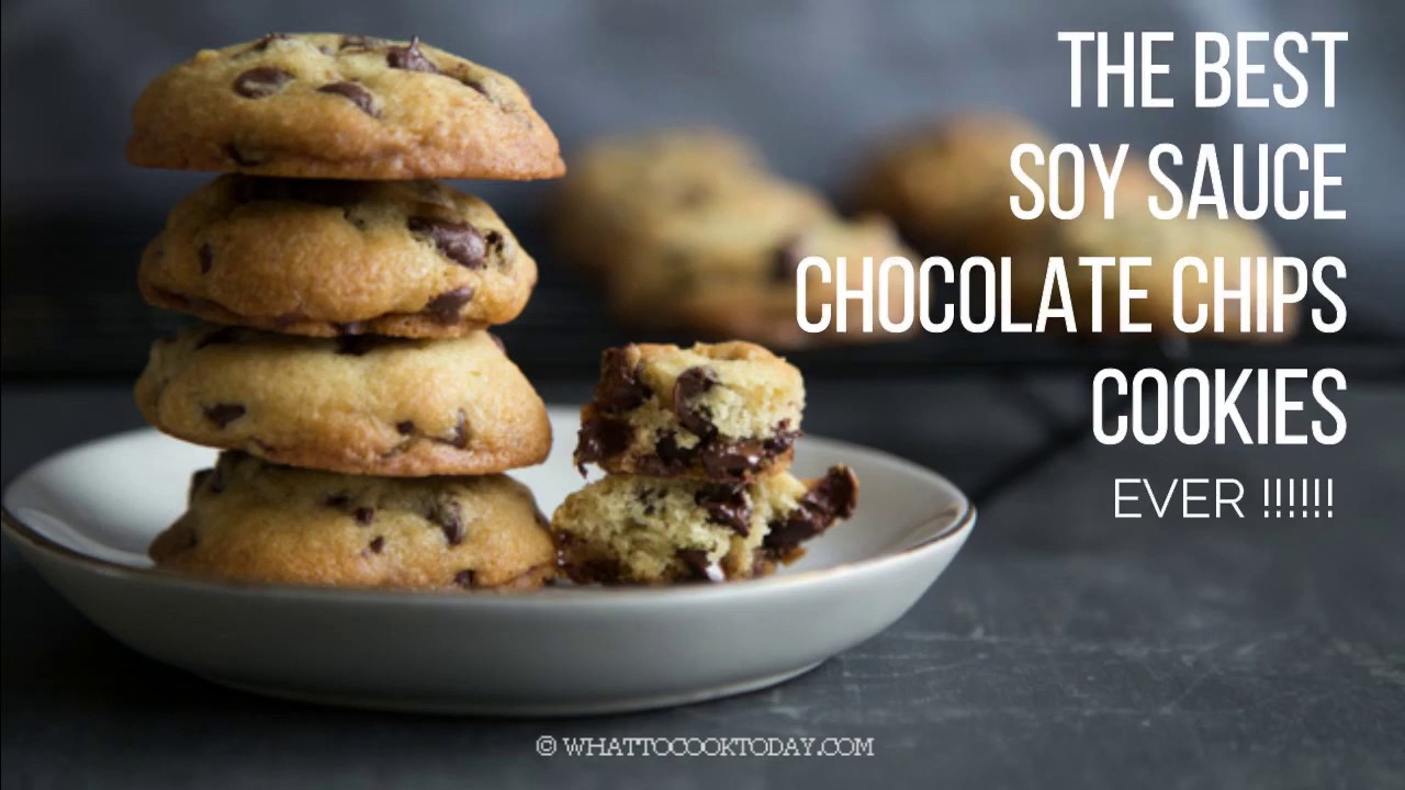 The Best Soy Sauce Chocolate Chip Cookies (EVER!) - YouTube