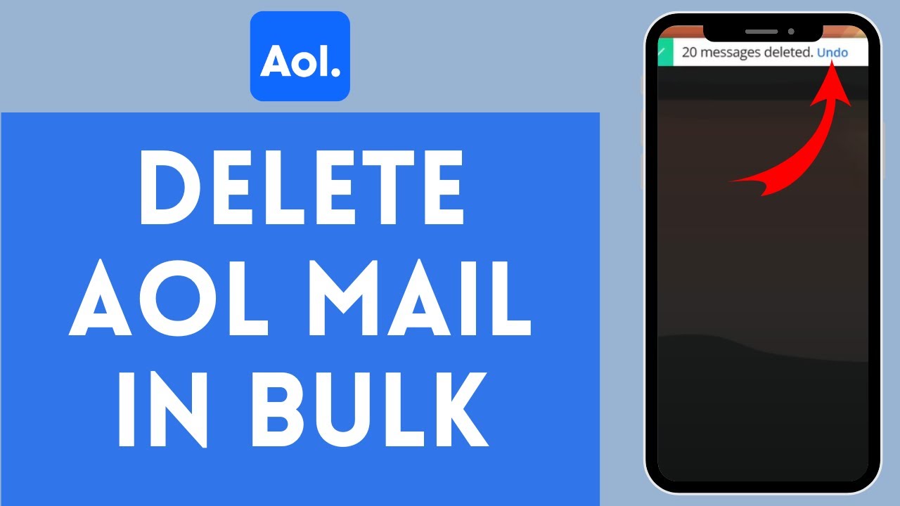 How to Delete AOL Mail in Bulk (2024) | Remove AOL Mail in Bulk - YouTube